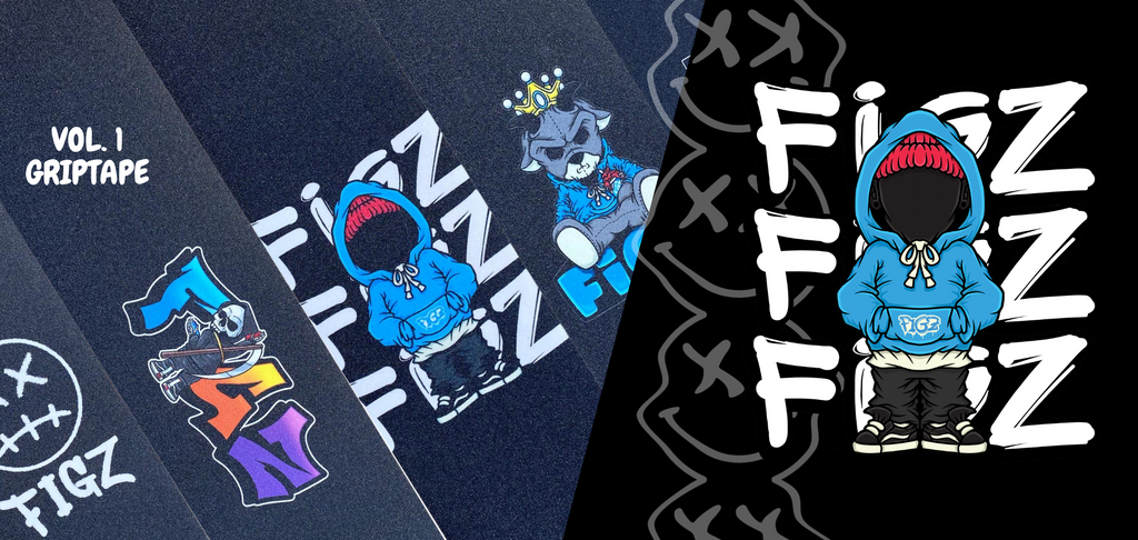 Vol #1 Has Landed! New Scooter Griptape Designs out now! – Figz Collection